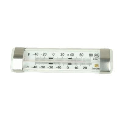 Thunder Group SLTHL080 Horizontal Liquid Scale Thermometer -40 To 80 F ...